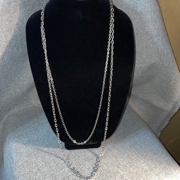 Sarah Coventry | Jewelry | Sarah Coventry Silver Layered Chain 418 Inch ...